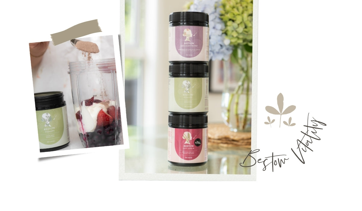 Bestow Vitality | Green and Red Powder | NZ Superfood Shots